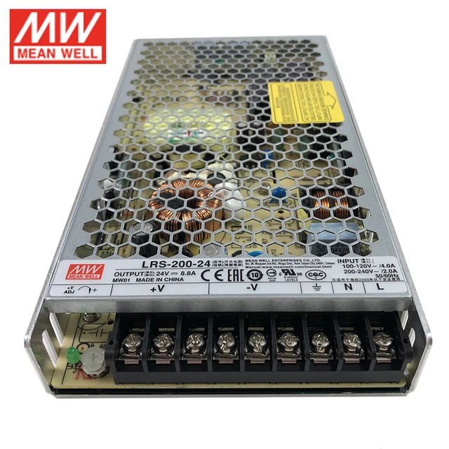 LRS-200-24 MEANWELL POWER SUPPLY - STAR BABY ELECTRONICS