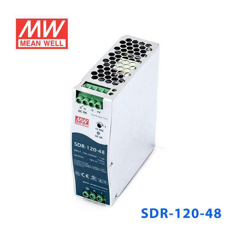 SDR-120-48 MEANWELL POWER SUPPLY - STAR BABY ELECTRONICS
