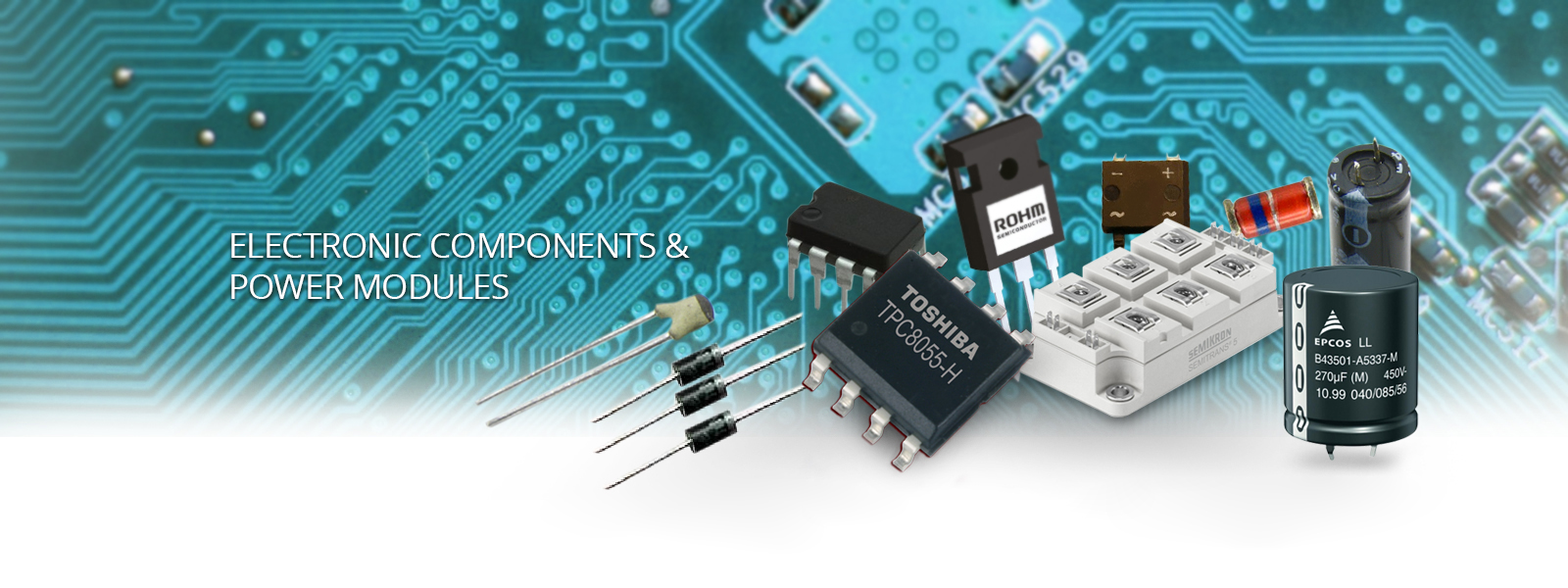 Distributor of Electronic & Electrical Components in UAE